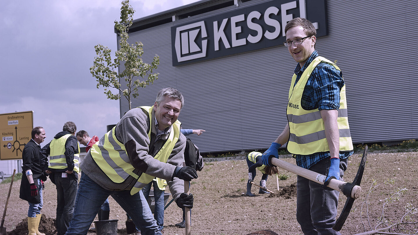 Nachhaltigkeit bei KESSEL - KESSEL - mastering water